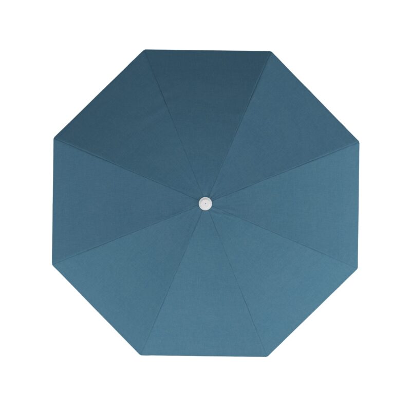 7.5′ Push-Open Fiberglass Rib Wood Beach Umbrella – Outdoor Living Your Way